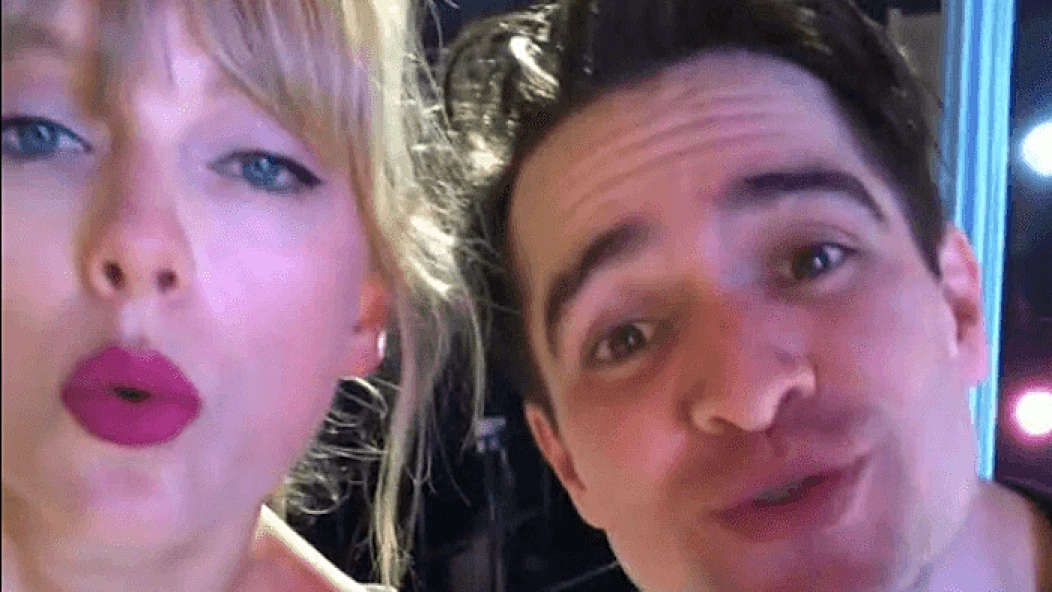 Taylor Swift, Brendon Urie rock out in sweats in new “ME!” video