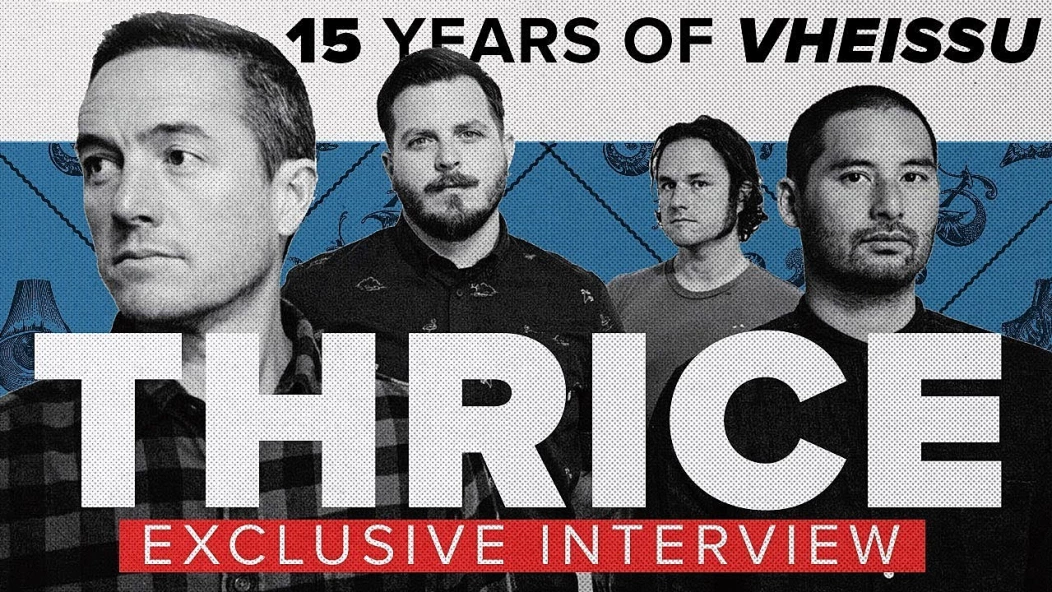 Thrice on Vheissu turning 15, favorite chords and Guitar Center dread