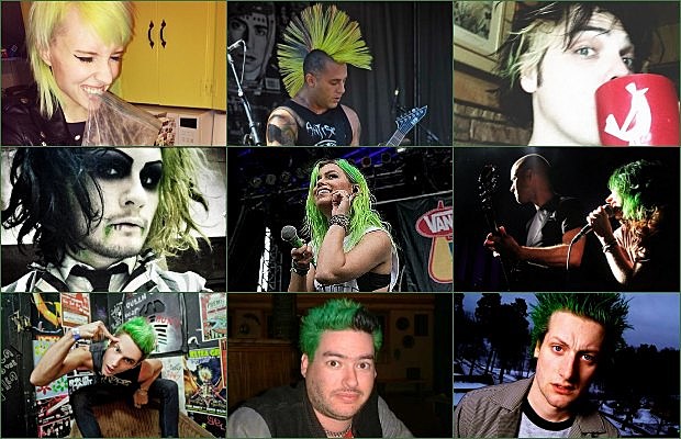 13 Artists Who Totally Rocked Green Hair