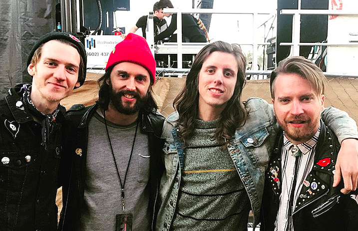 A Rocket To The Moon reunite for a performance at 8123 Fest—watch