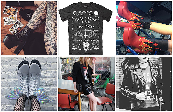 Complete your alternative look with these 10 clothing lines