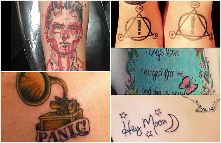11 incredible Panic! At The Disco tattoos you really should see