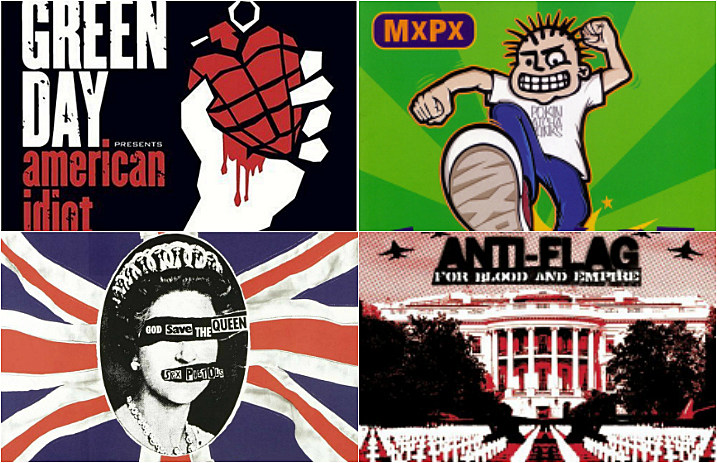 10 political punk songs to blast on Inauguration Day