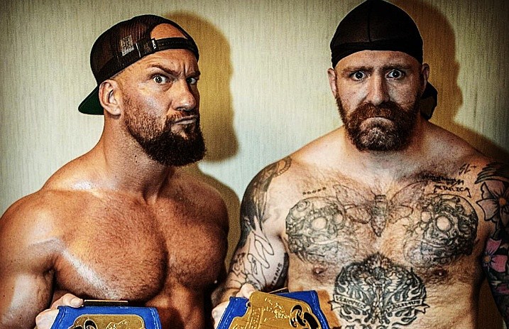 Every Time I Die guitarist Andy Williams is a tag team champion