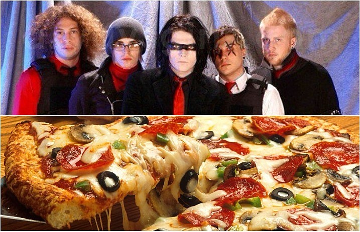 These My Chemical Romance pizzas seem better than revenge