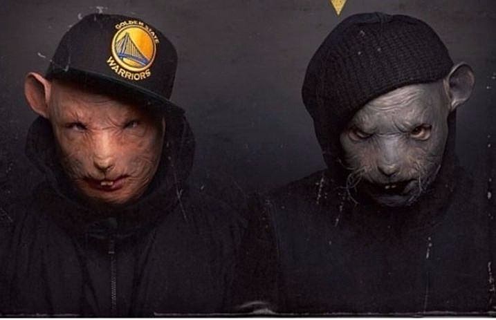 Spot the Kardashians in rap-punk duo RATS' new music video