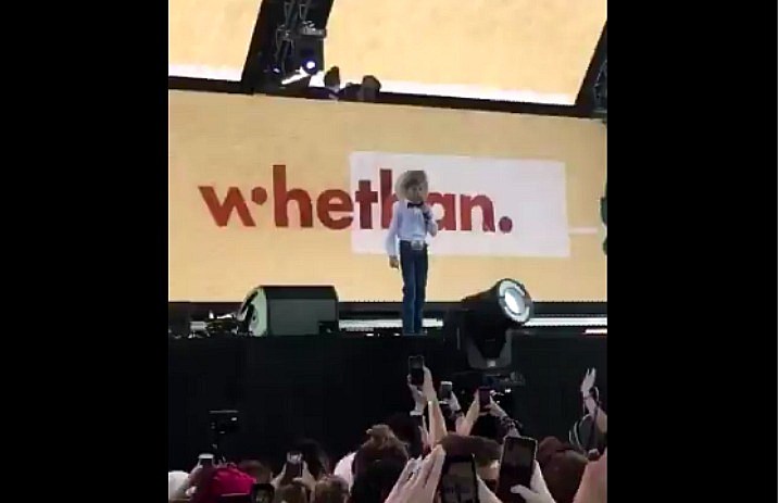 Walmart yodeling boy brings country to Coachella