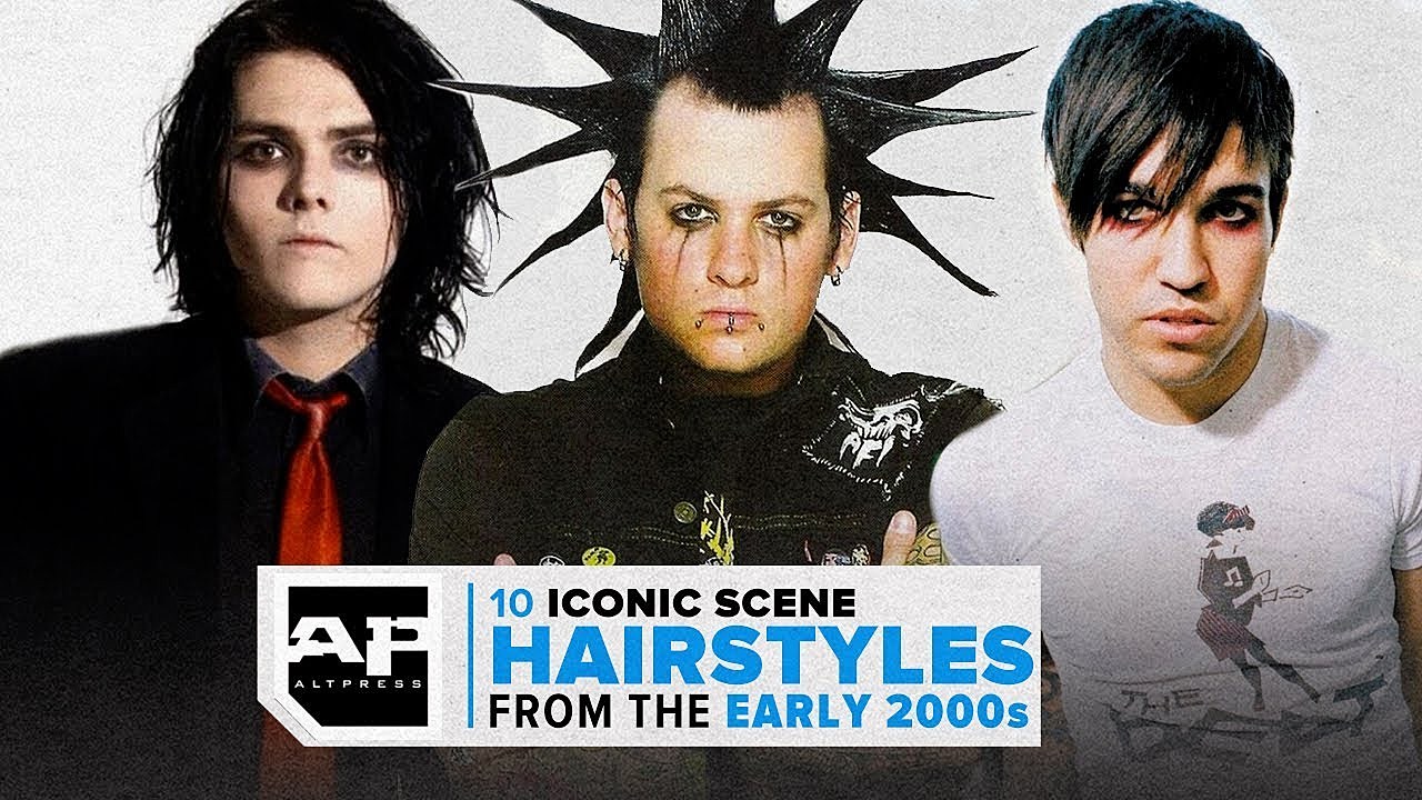 Emo Swoops Galore! 10 Iconic Scene Hairstyles from the 2000s