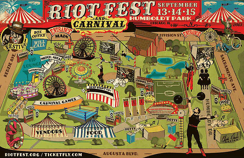 Exclusive: Riot Fest 2013 lineup revealed; Blink-182, Fall Out Boy, AFI ...