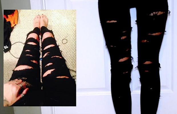 How to easily and flawlessly rip your jeans with APTV's Ci Babs