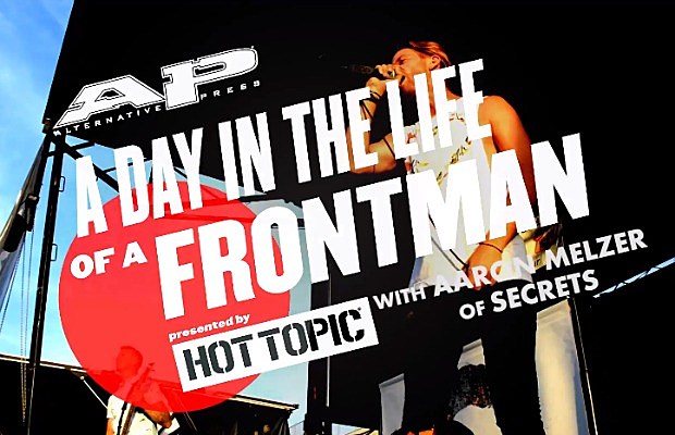 A Day in the Life Of A Frontman: Aaron Melzer of SECRETS
