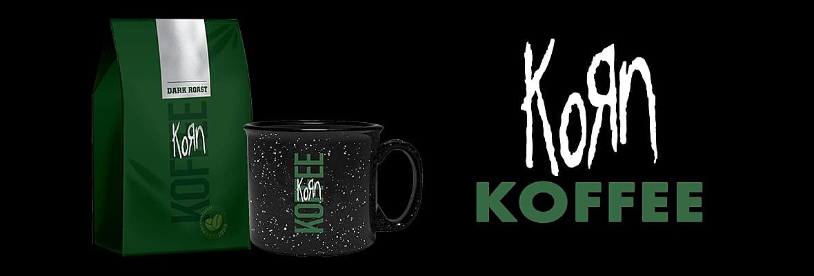 Start your day right with Korn's latest merchandise