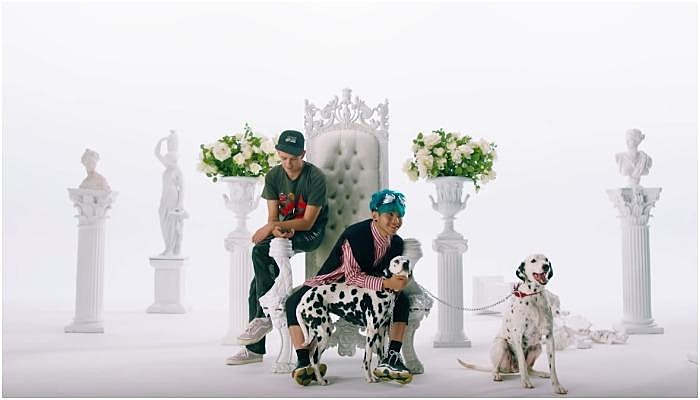 Matty Healy, No Rome live out boyband dreams in 'Narcissist' video