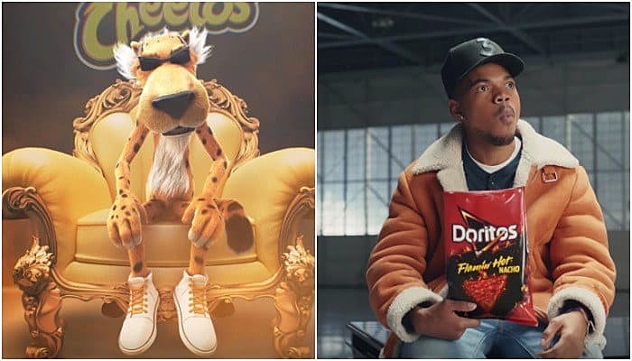 Cheetos mascot makes diss track for Chance The Rapper, Doritos