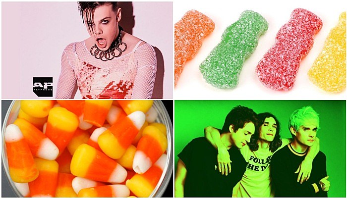 10 of your favorite scene musicians as Halloween candy