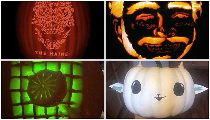 13 pumpkin carvings and paintings inspired by your favorite artists