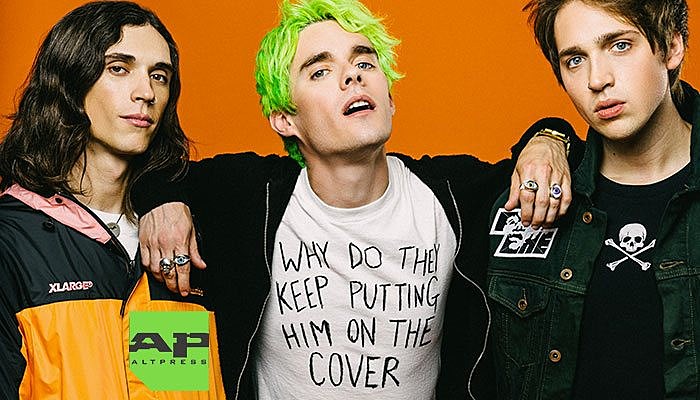 Waterparks take FANDOM on an unfiltered joyride in next AltPress cover