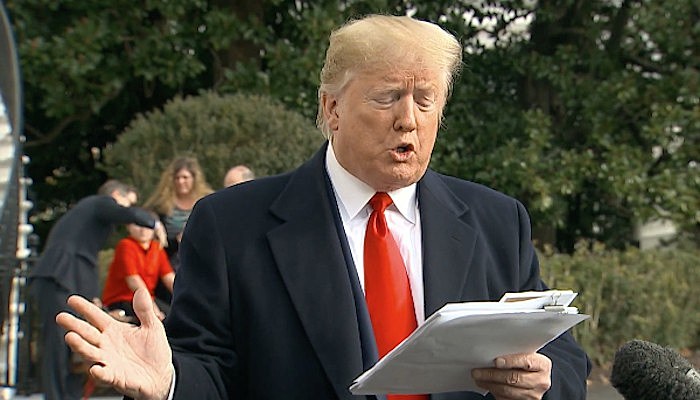 Trump speech notes meme gets a painfully sad emo song version