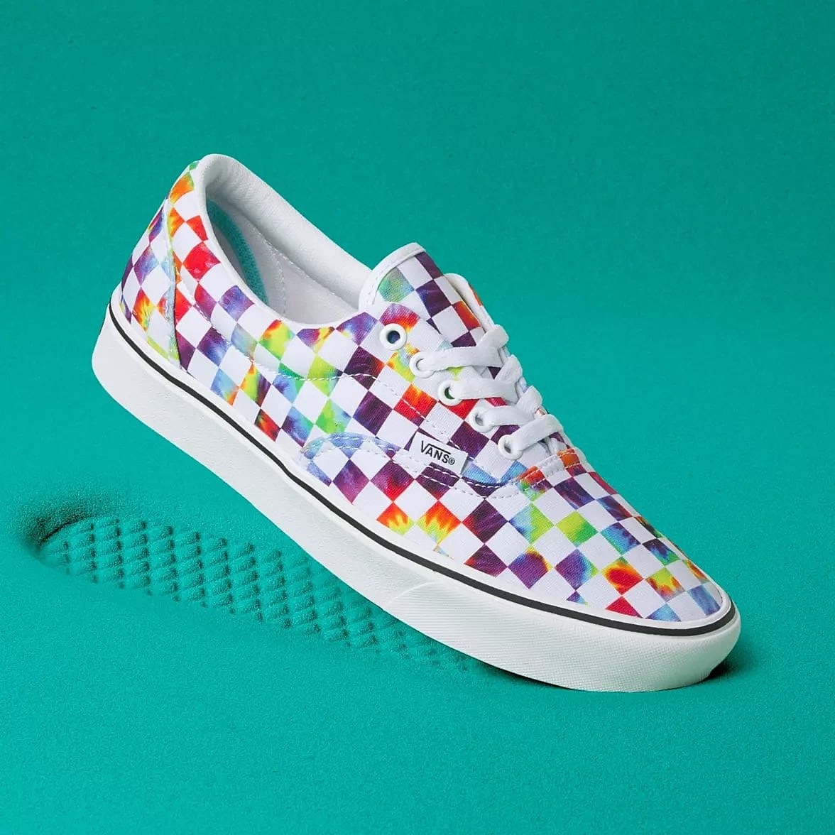 Vans revamp classic checkerboard print with groovy, tie-dye line