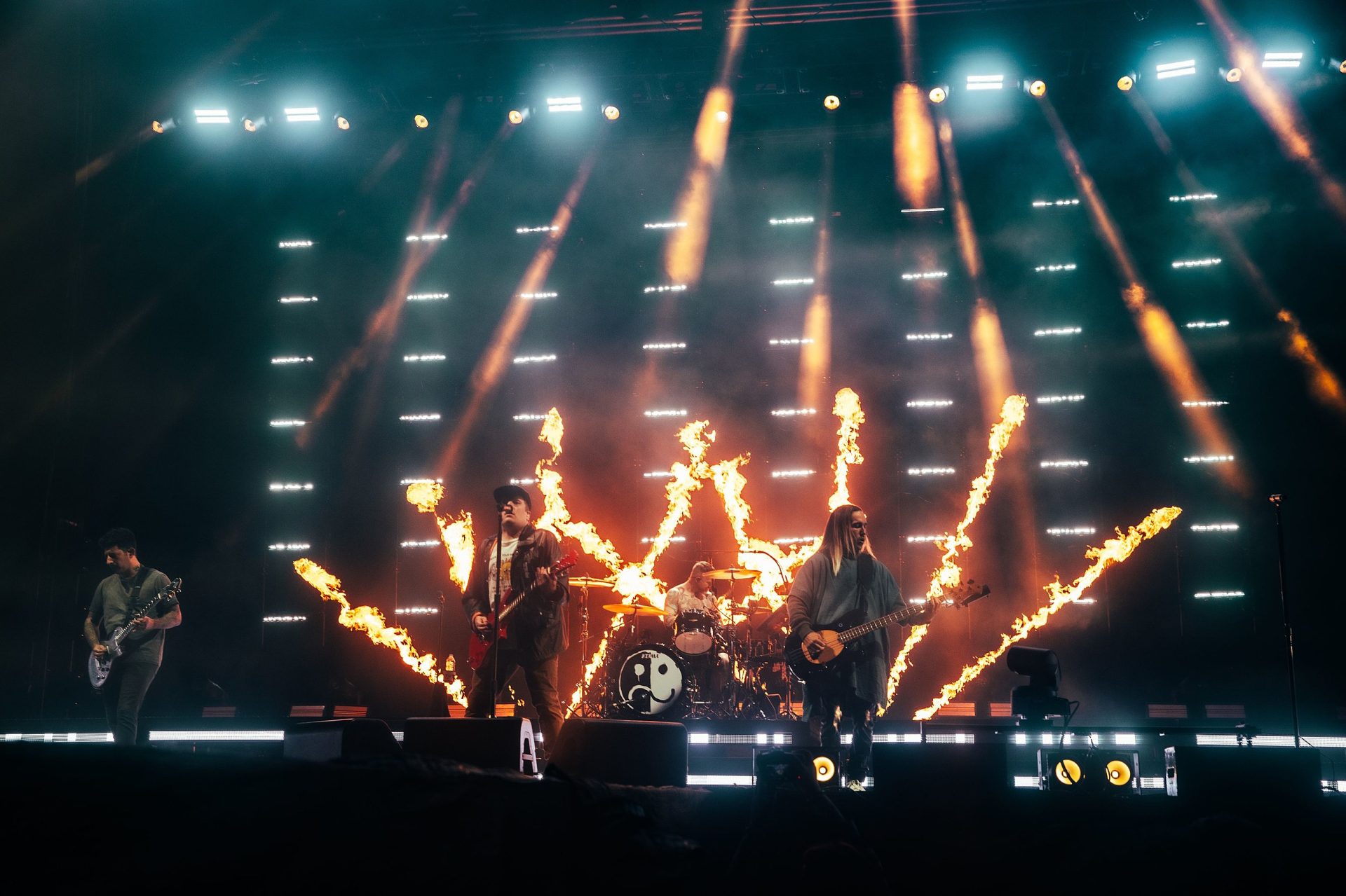 See setlist + photos from first night of Fall Out Boy’s 2023 tour