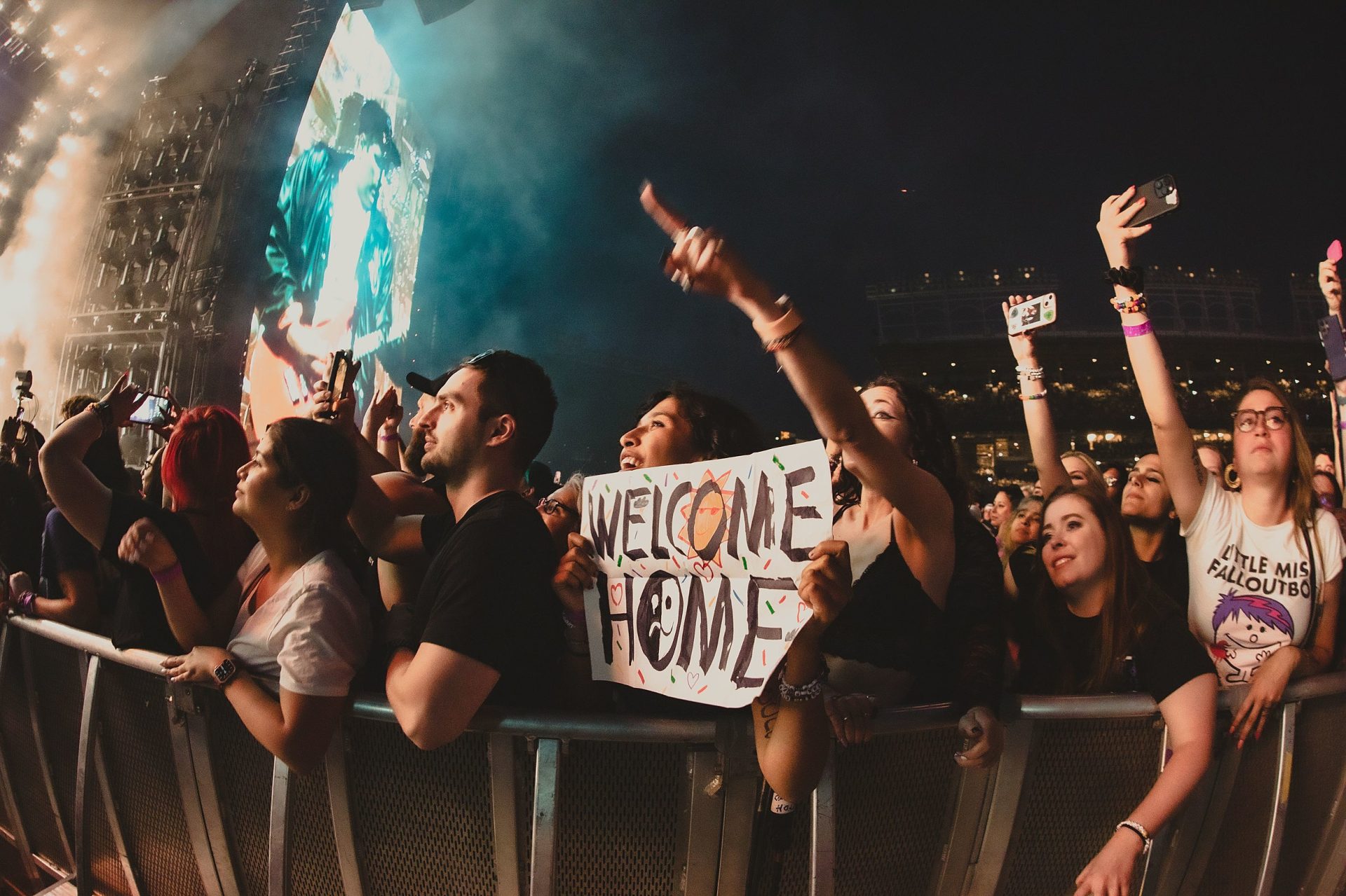 See setlist + photos from first night of Fall Out Boy’s 2023 tour