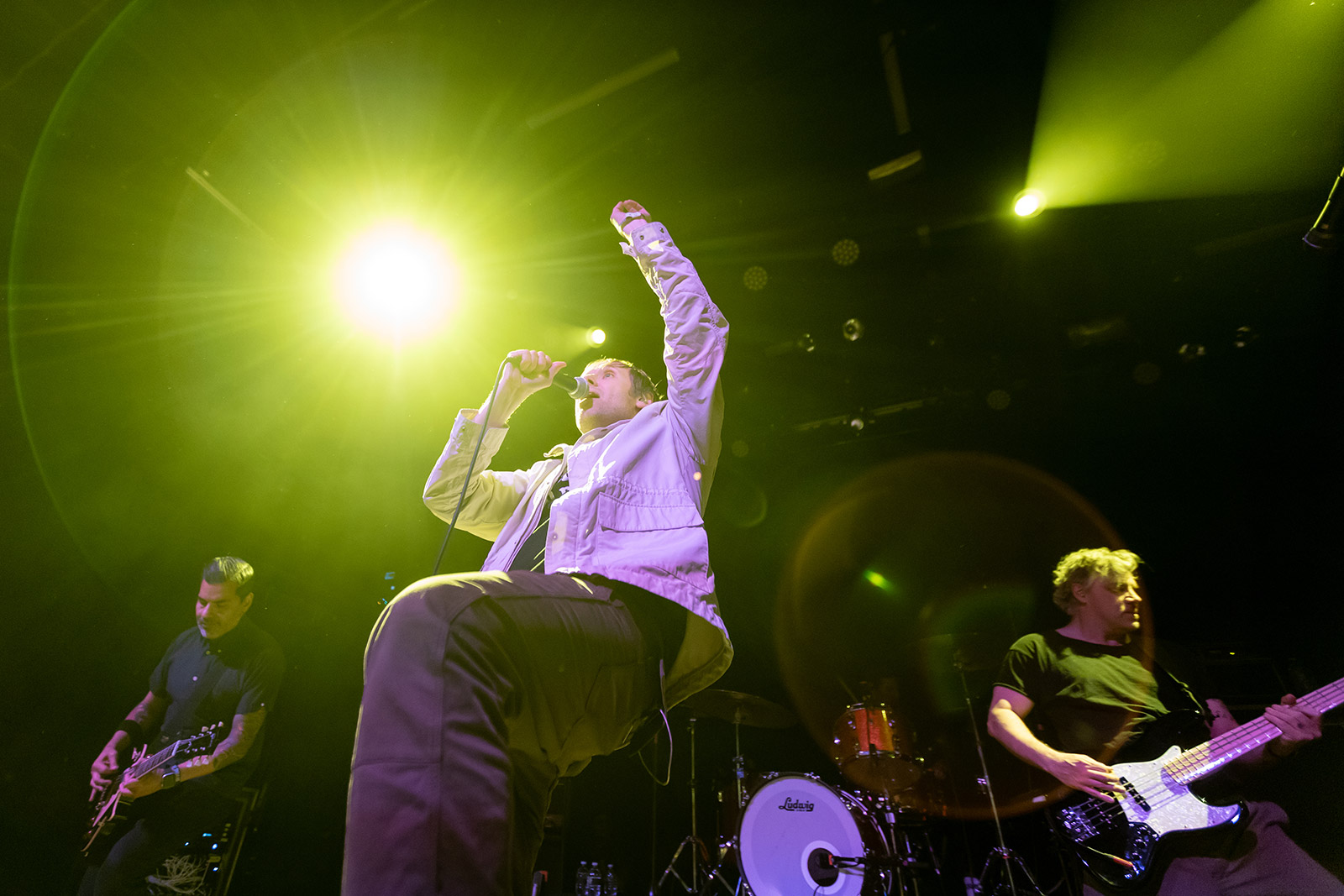 Backstage with Geoff Rickly, Keith Buckley, and Walter Schreifels