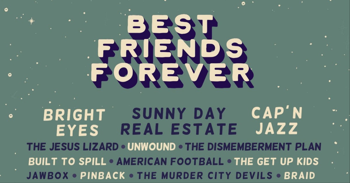 Best Friends Forever, a new Vegas emo fest, shares 2024 lineup