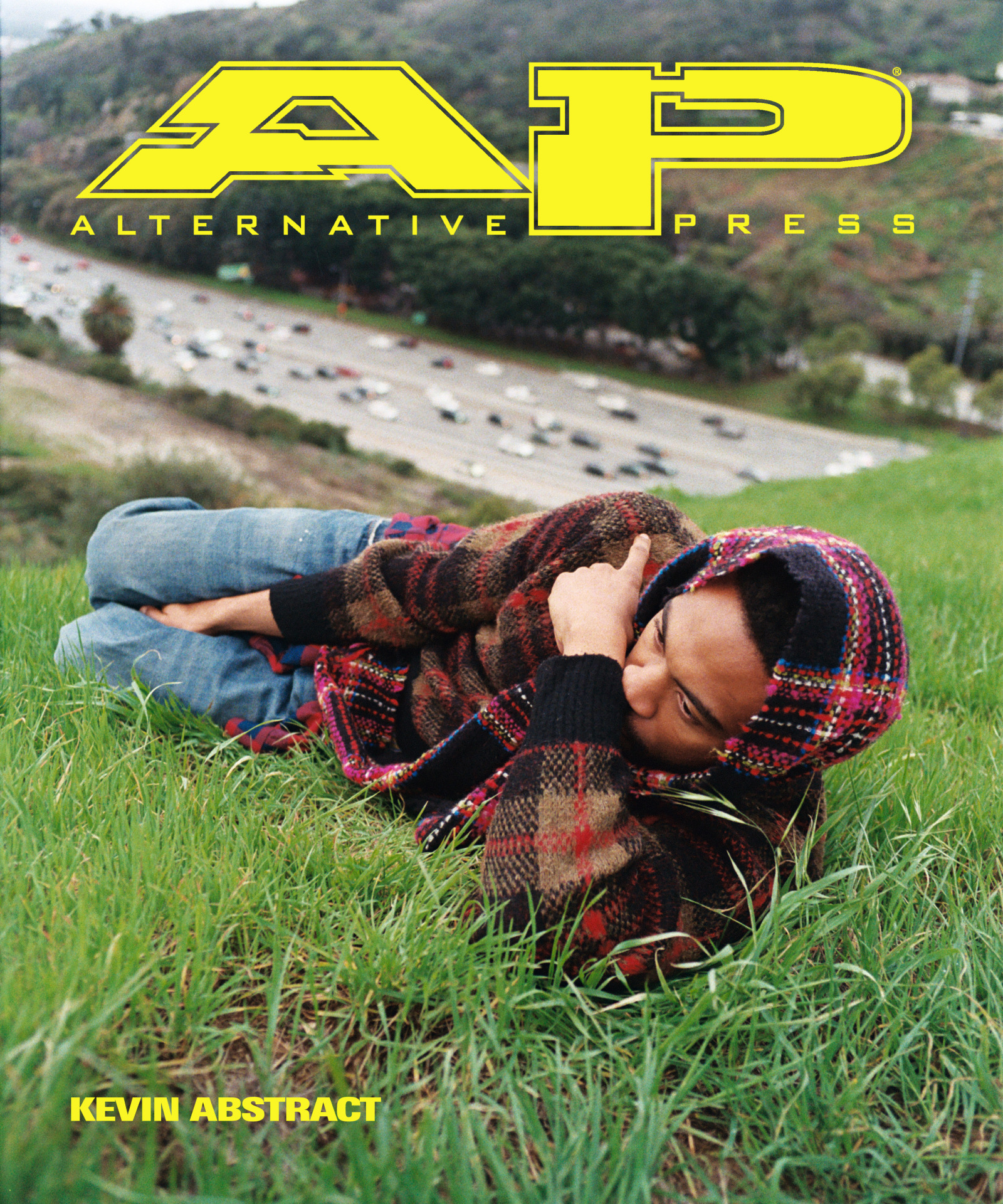 Kevin Abstract appears on the cover of Alternative Press’ Spring 2024 Issue