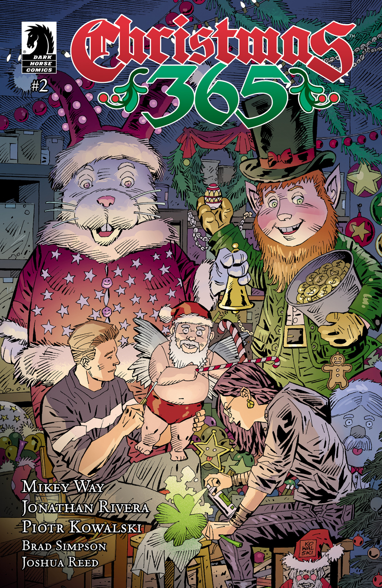 Mikey Way debuts Dark Horse Comics series, Christmas 365