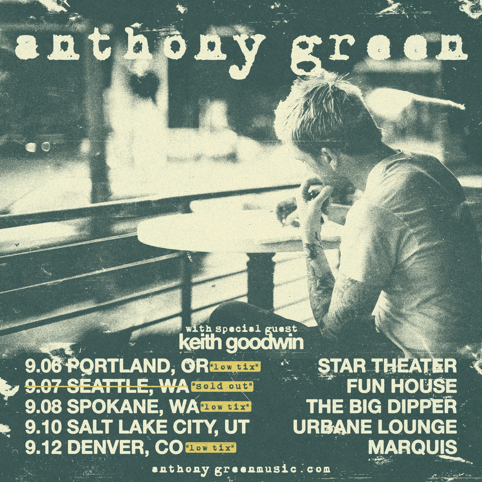 Anthony Green releases new solo single, “Last Summer In America”
