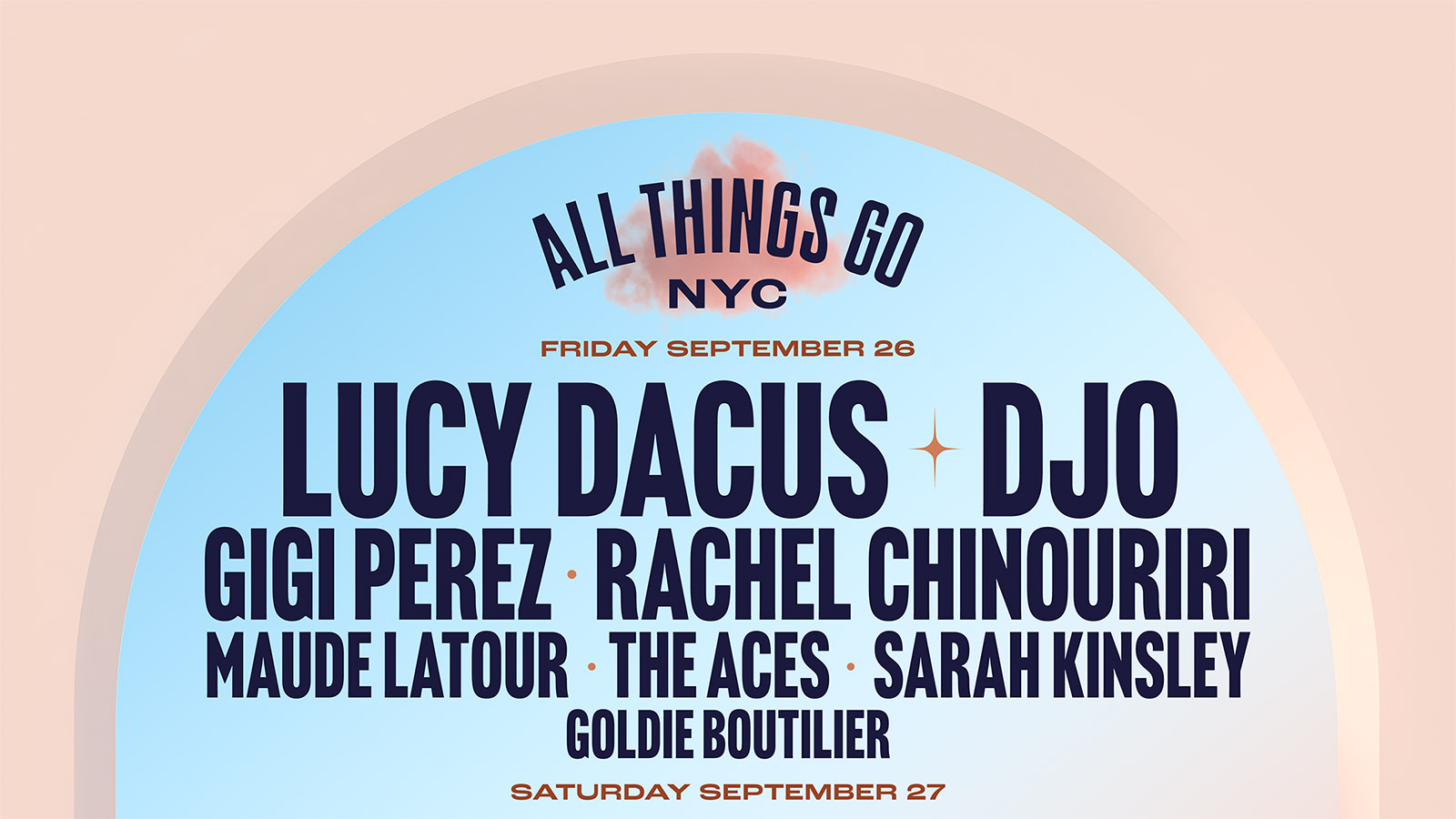 All Things Go announces 2025 NYC lineup