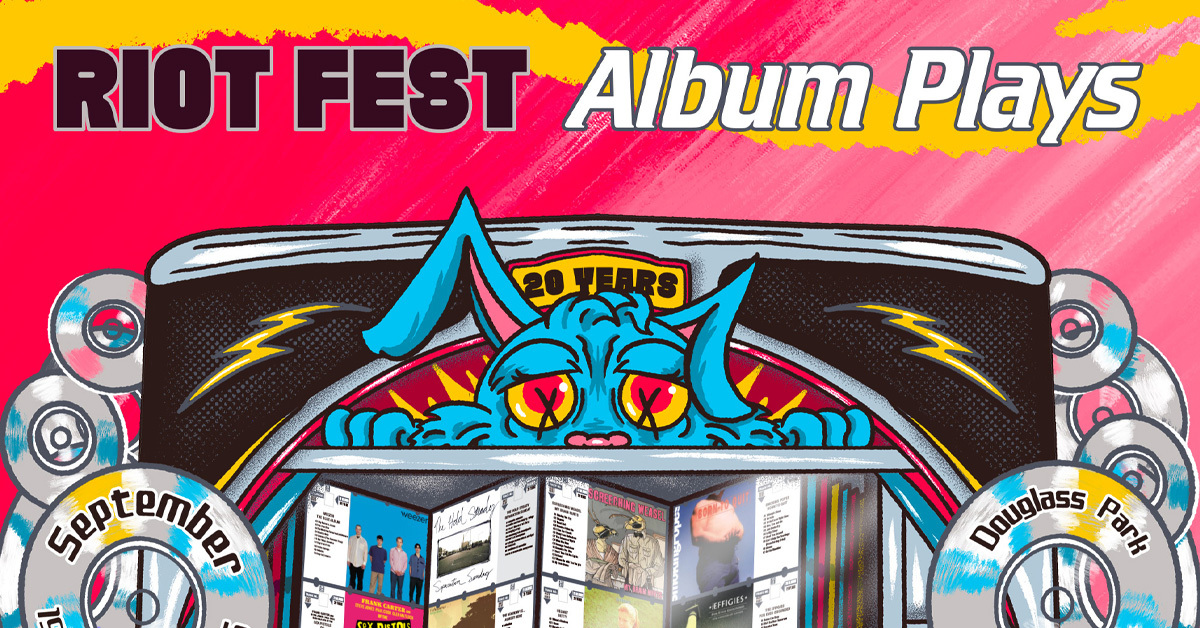 Riot Fest 2025: 20 bands will play albums in full