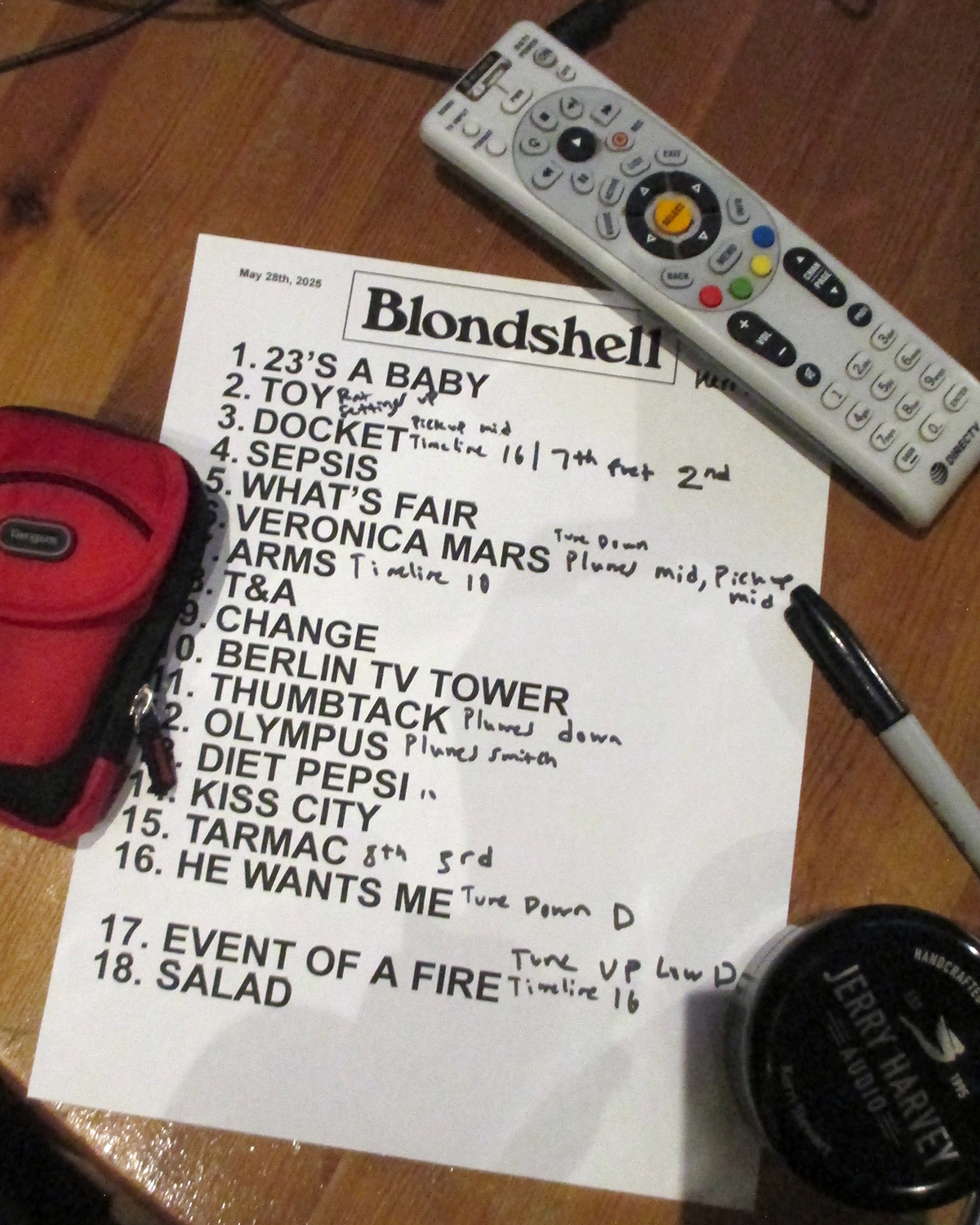 On the road with Blondshell