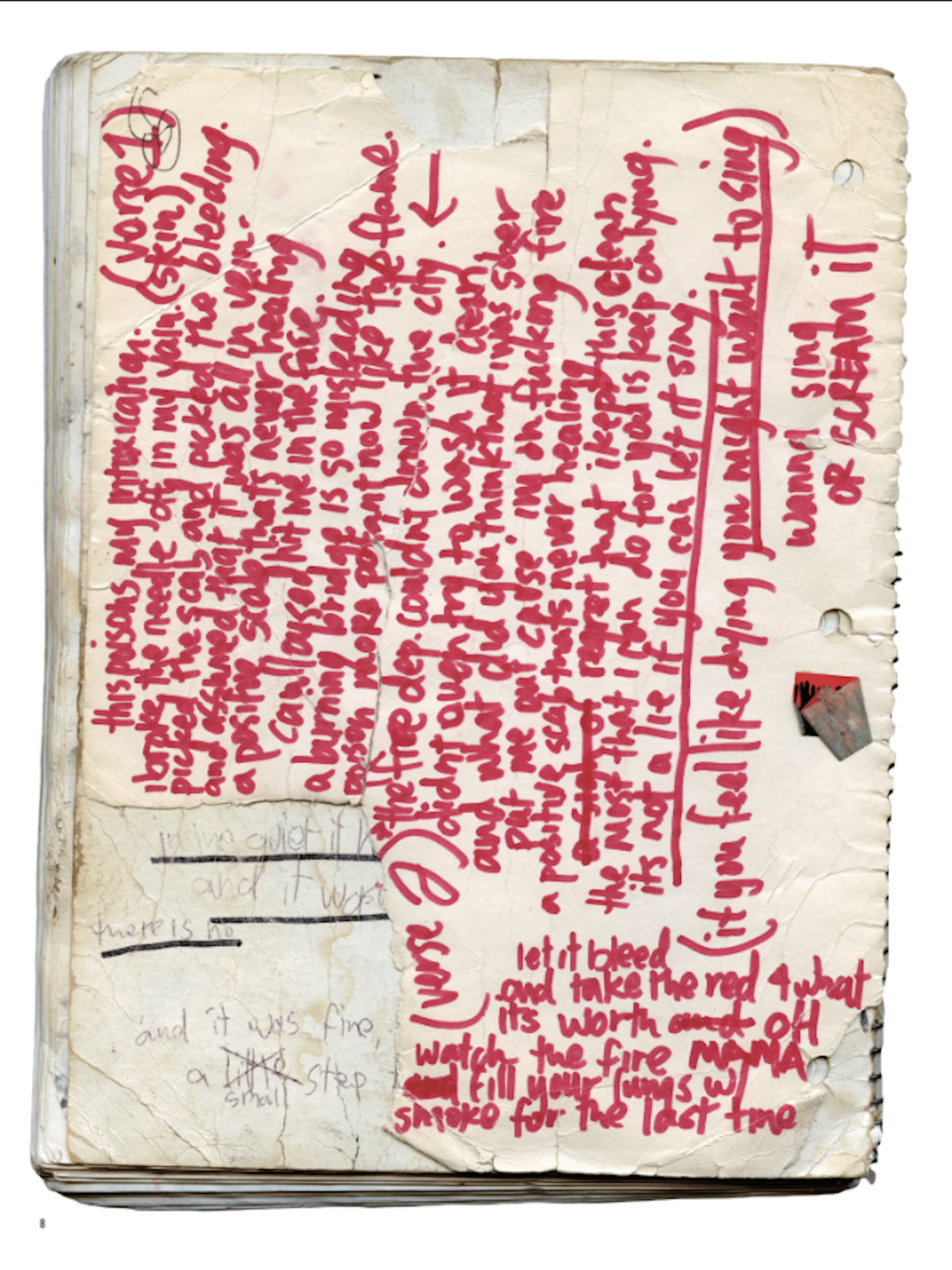 Bert McCracken revisits his past with In Love and Death: The Lost Notebook